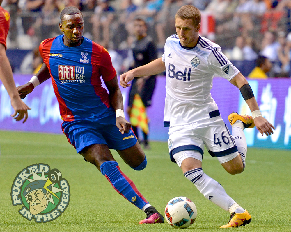 Whitecaps – Brett Levis • CPFC – Yannick Bolasie | Pucked in the Head
